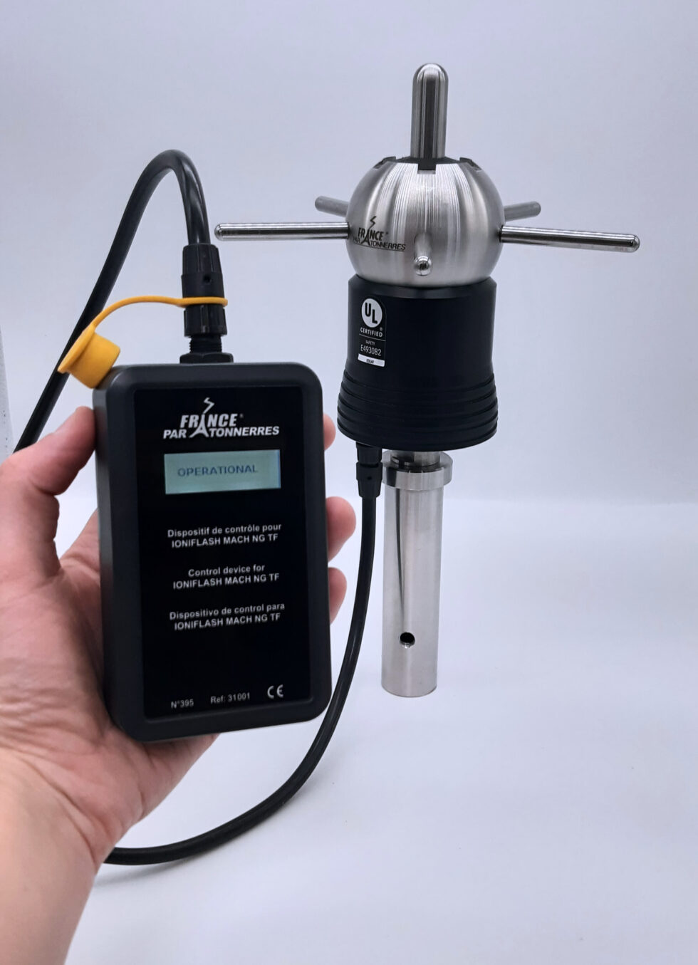 MACHTEST® for IONIFLASH MACH® NG TF - France Paratonnerres