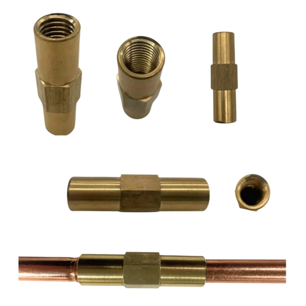 Connector for coppered steel earthing rod - France Paratonnerres