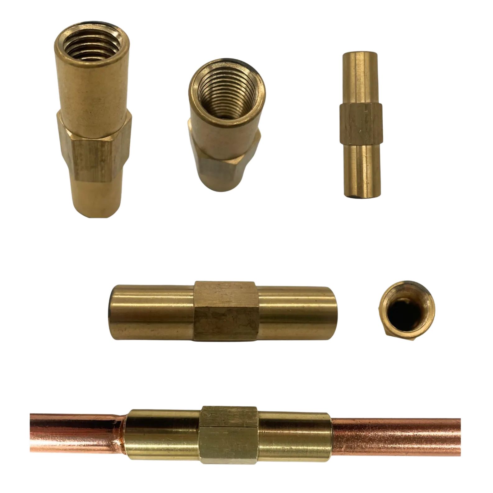 Connector for coppered steel earthing rod - France Paratonnerres